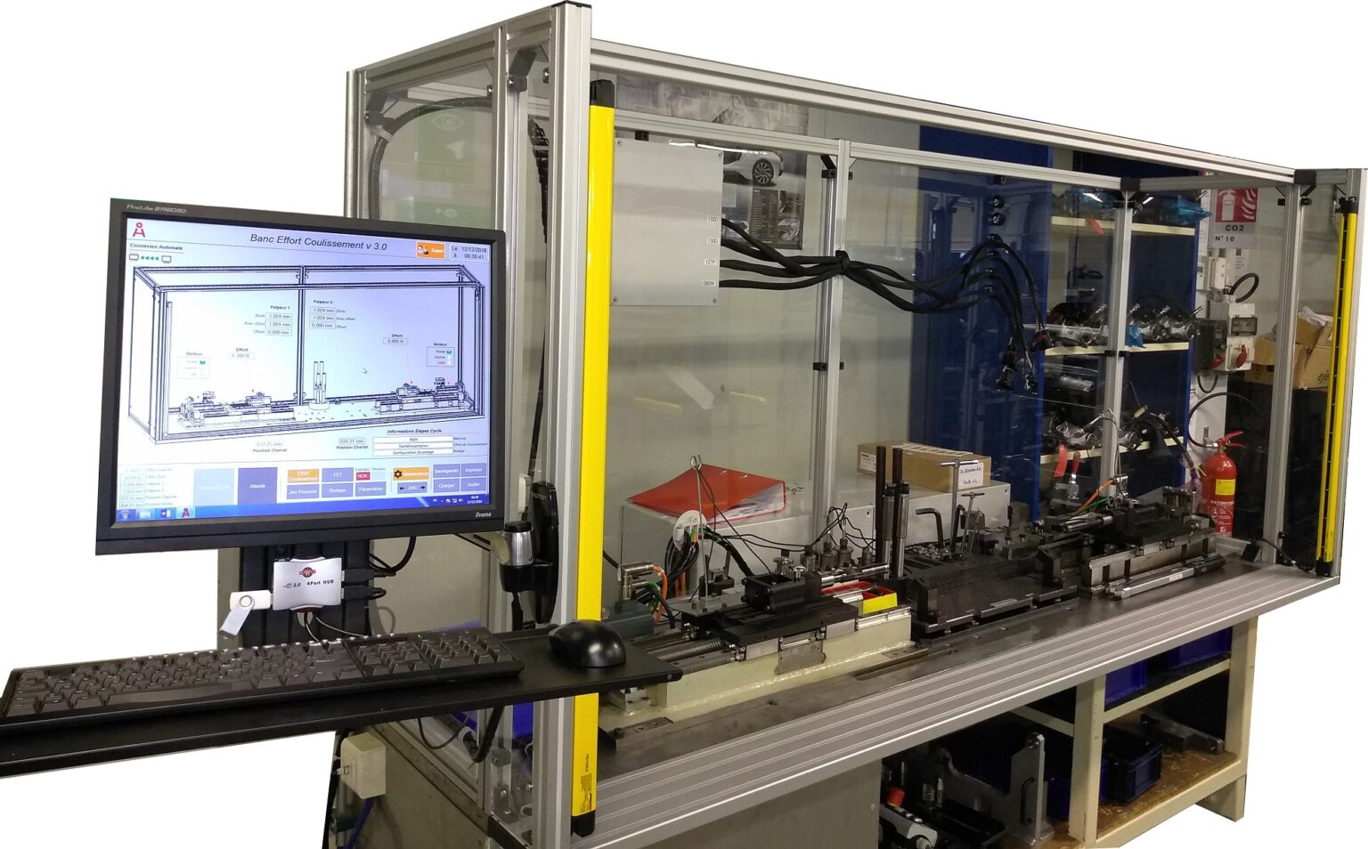 Banc effort de coulissement - ARDPI